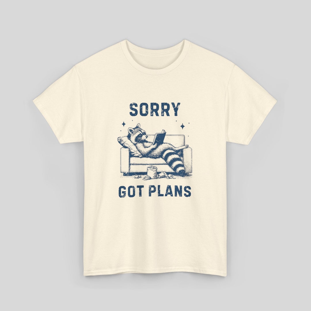 Sorry Got Plans Shirt, Y2K Funny Meme Shirt, Weirdcore Clothing ...