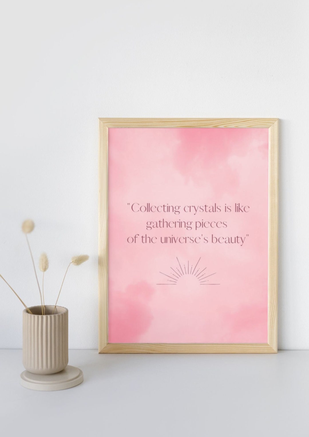 Crystal Quote Printable // Crystal Wall Art // Crystal Print - Etsy