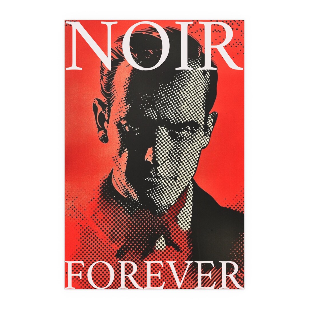 Silk Posters, Noir Forever Poster, Nostalgic Wall Art, Mystical Home ...