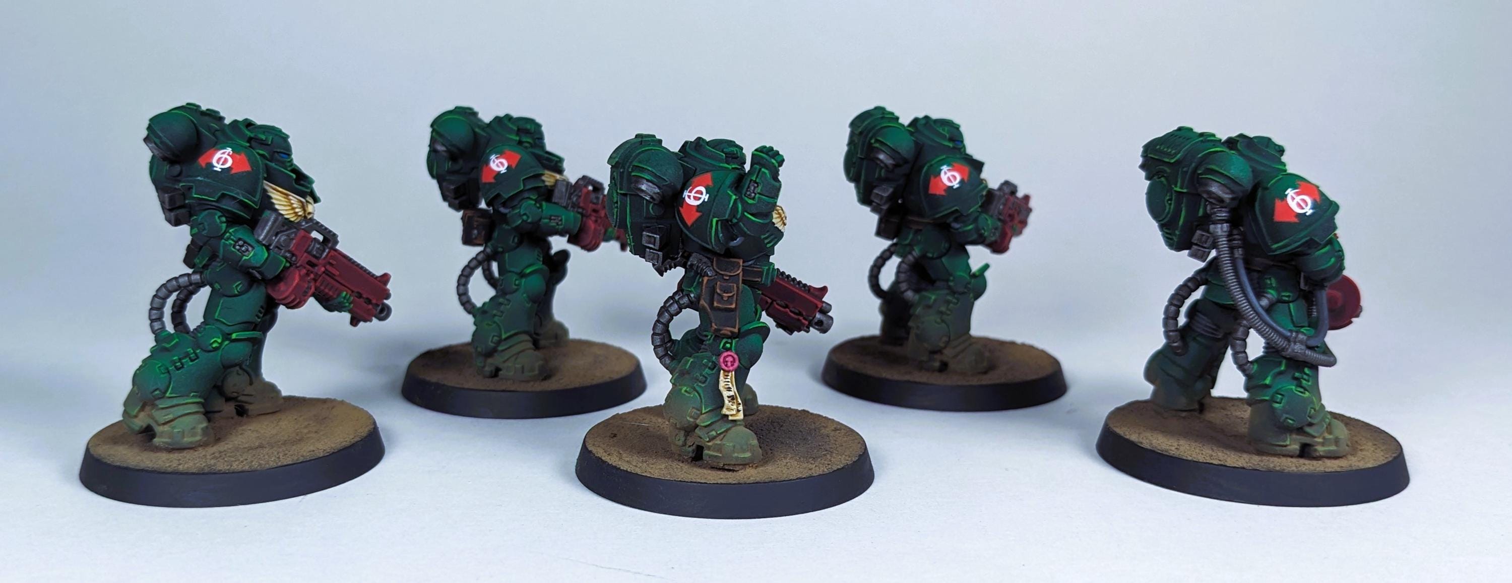 Commission - 5x Painted Primaris Heavy Intercessors Space Marine 40k ...