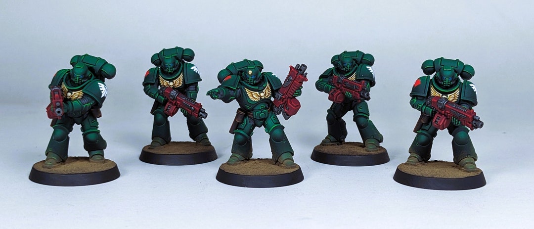 Commission 5x Painted Primaris Heavy Intercessors Space Marine 40k ANY ...