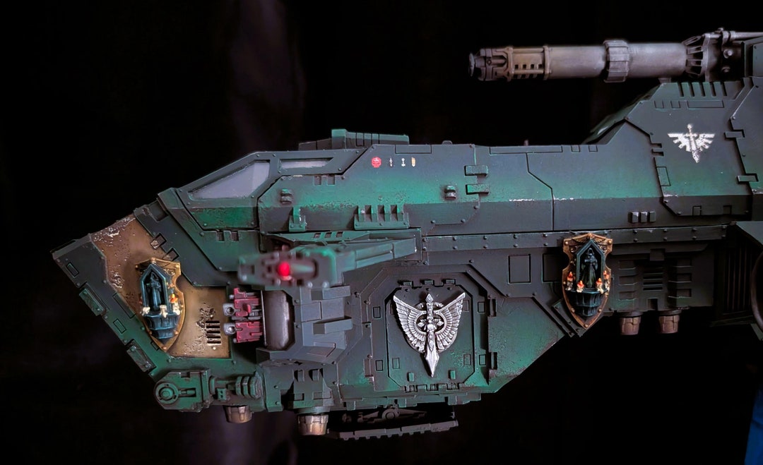 Commission - Painted Thunderhawk Gunship Space Marines Games Workshop ...