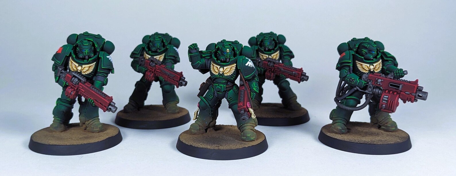 Commission - 5x Painted Primaris Heavy Intercessors Space Marine 40k ...
