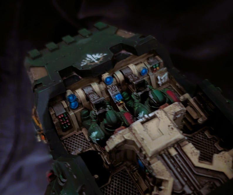 Commission - Painted Thunderhawk Gunship Space Marines Games Workshop ...