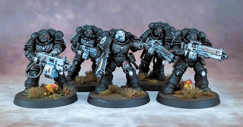 Commission - 5x Painted Primaris Heavy Intercessors Space Marine 40k ...