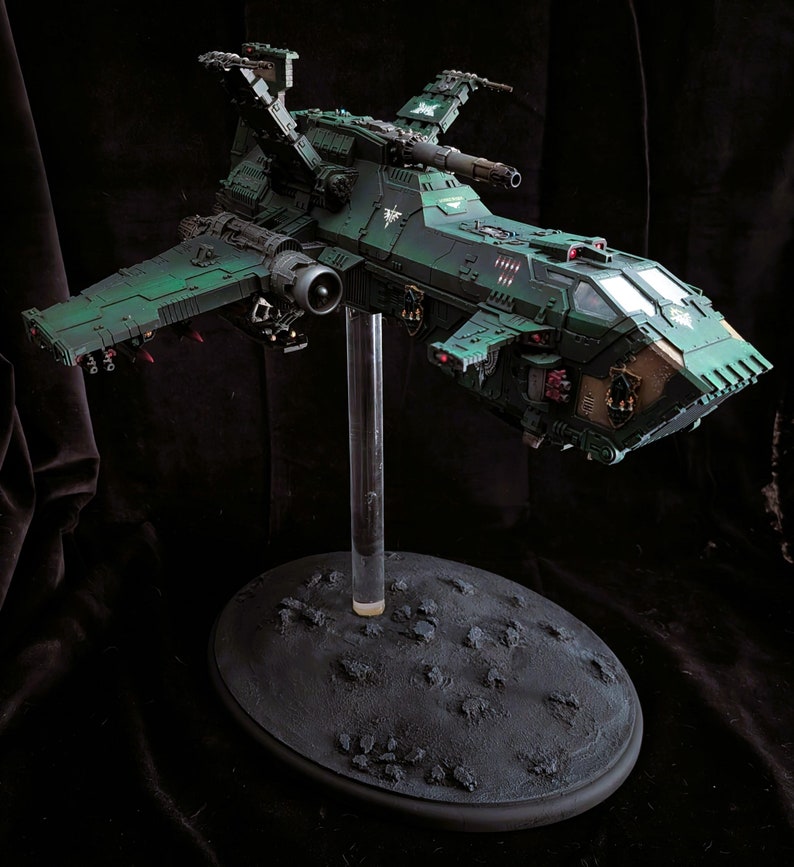 Commission - Painted Thunderhawk Gunship Space Marines Games Workshop ...