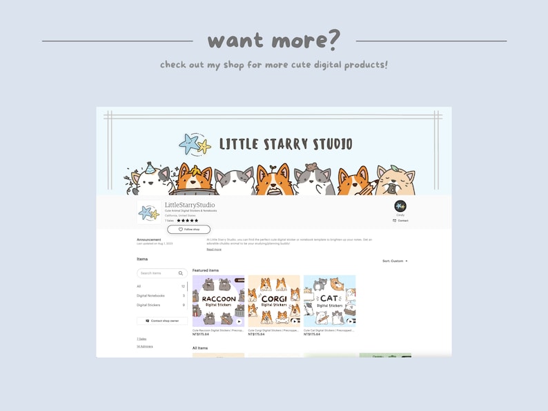 Winter Penguins Computer Desktop Organizer Set | Cute Aesthetic ...