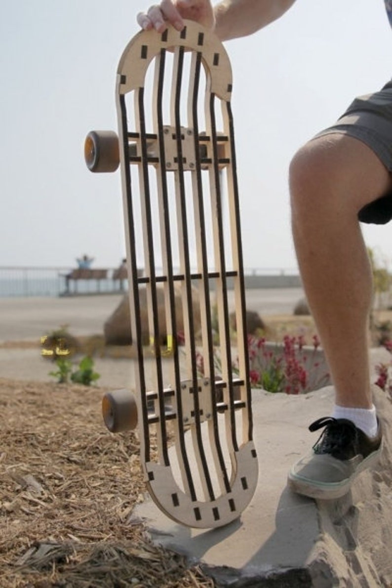 Skateboard Laser Cut File Skateboard Dxf File Skateboard Cnc - Etsy