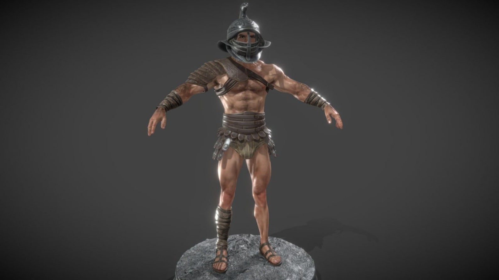Gladiator Stl Pack , Gladiator 3d Figure , Arena Warrior Stl File ...