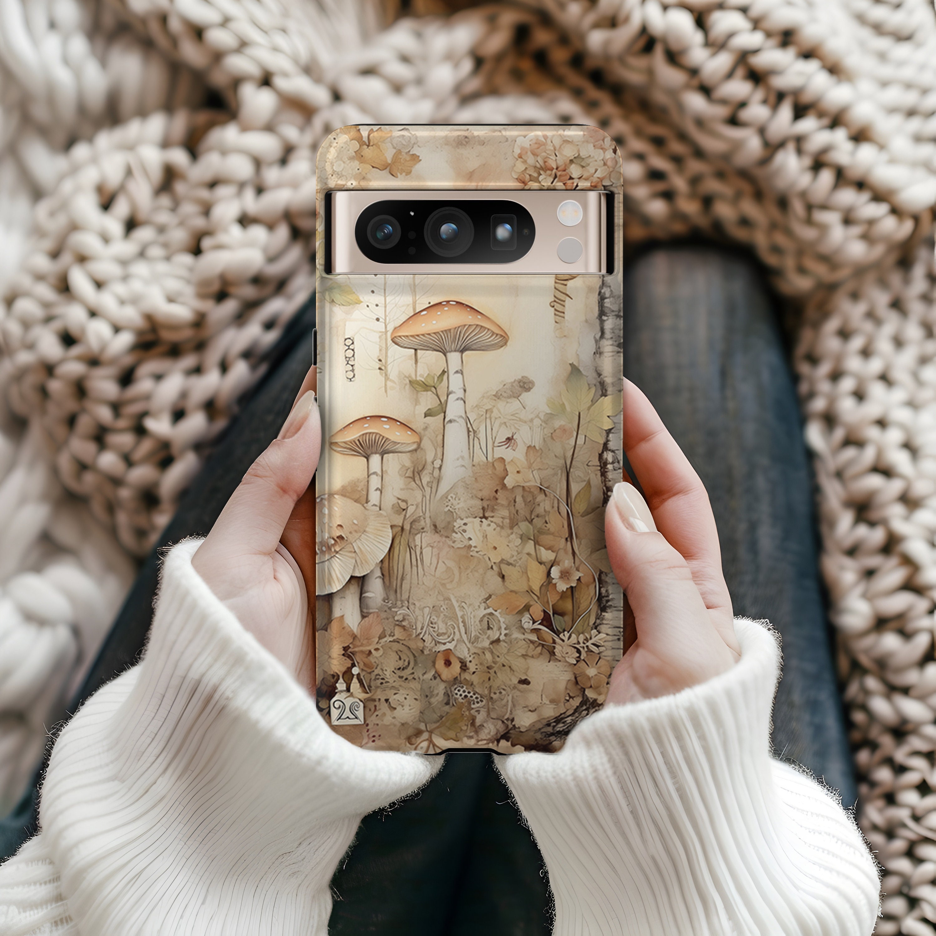 Dried Woodland Mushrooms Phone Case, iPhone Tough Phone Case, Samsung ...