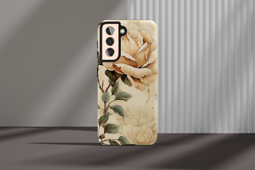 Vintage Roses Phone Case, iPhone Tough Phone Case, Samsung Galaxy Tough ...