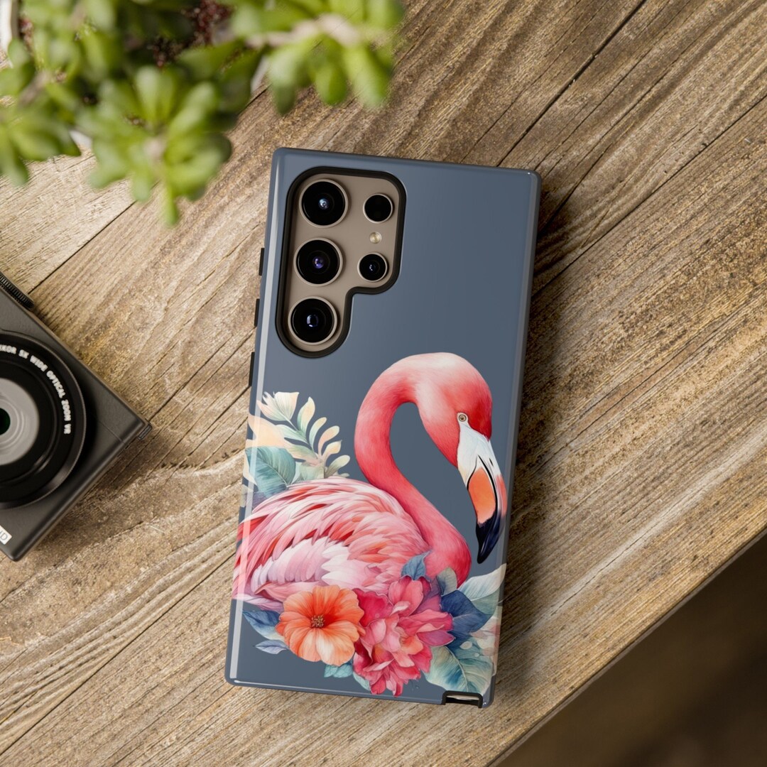 Tropical Flamingo Tough Cases for Iphones and Samsung Galaxy Phones - Etsy