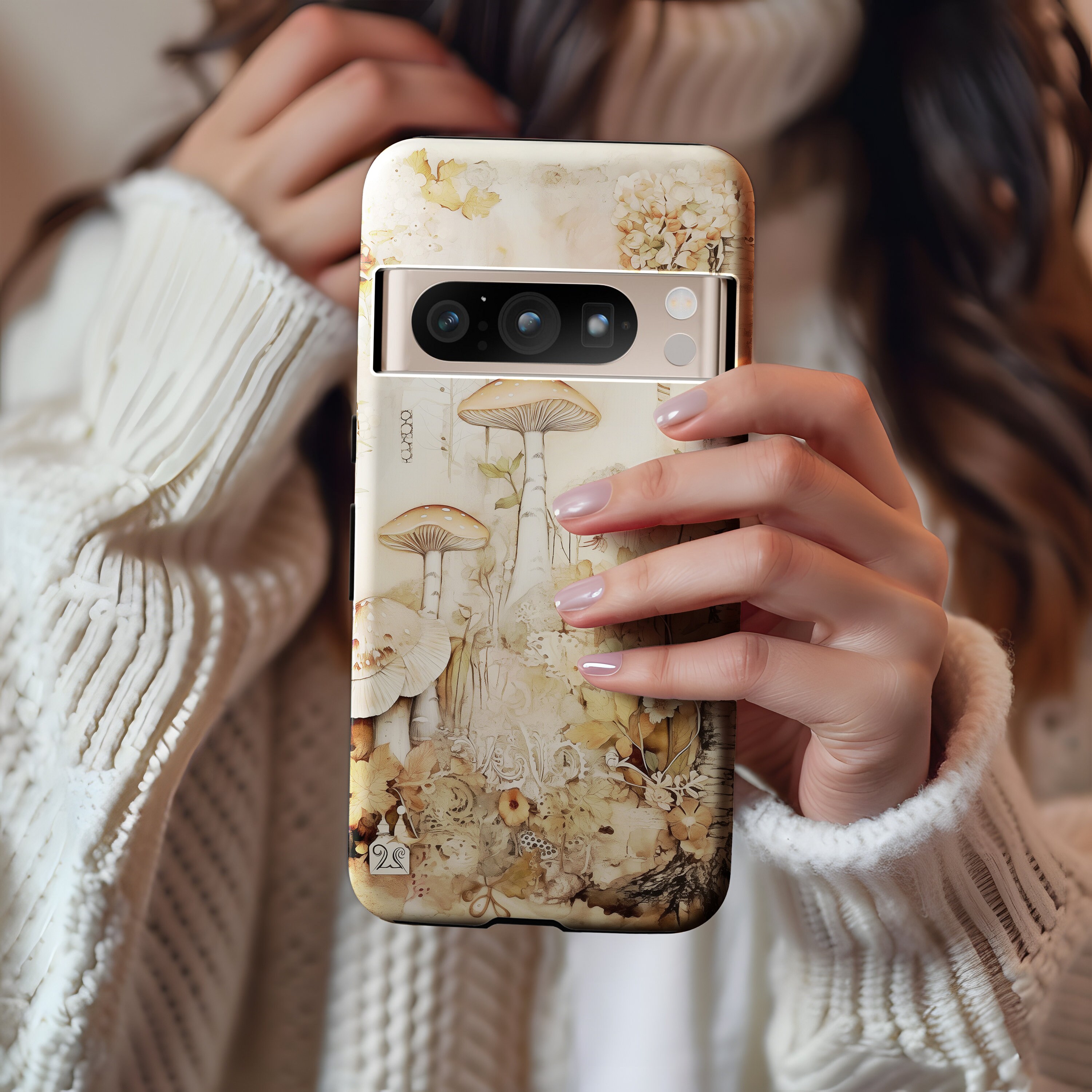 Dried Woodland Mushrooms Phone Case, iPhone Tough Phone Case, Samsung ...
