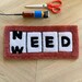 Need Weed Keyboard Rug L 420 Handmade Tufted Rug, Pink or Yellow ...