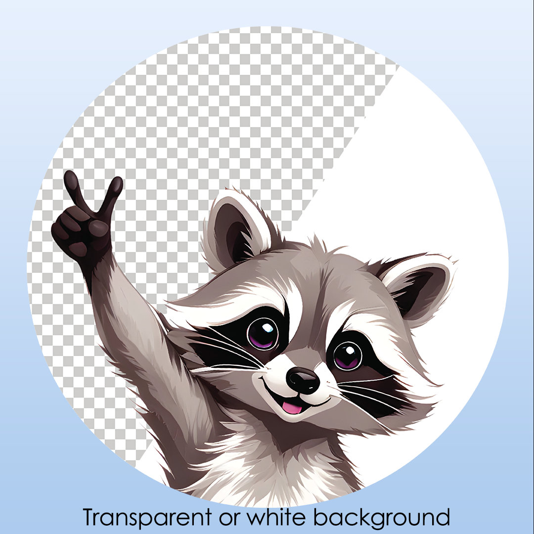 Pedro Racoon Clipart, Funny Racoon Tshirt Design, Dancing Racoon PNG ...