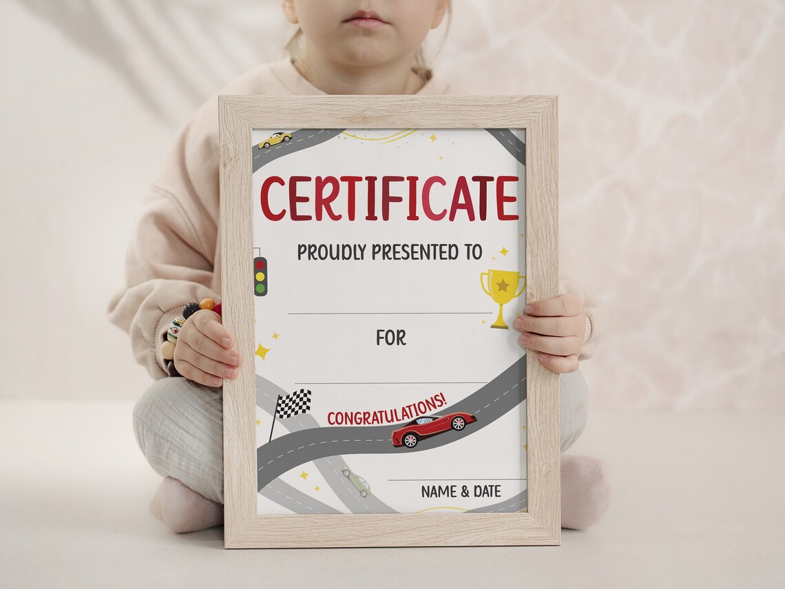 Certificate of Achievement Template, Printable Reward Diploma for Kids ...