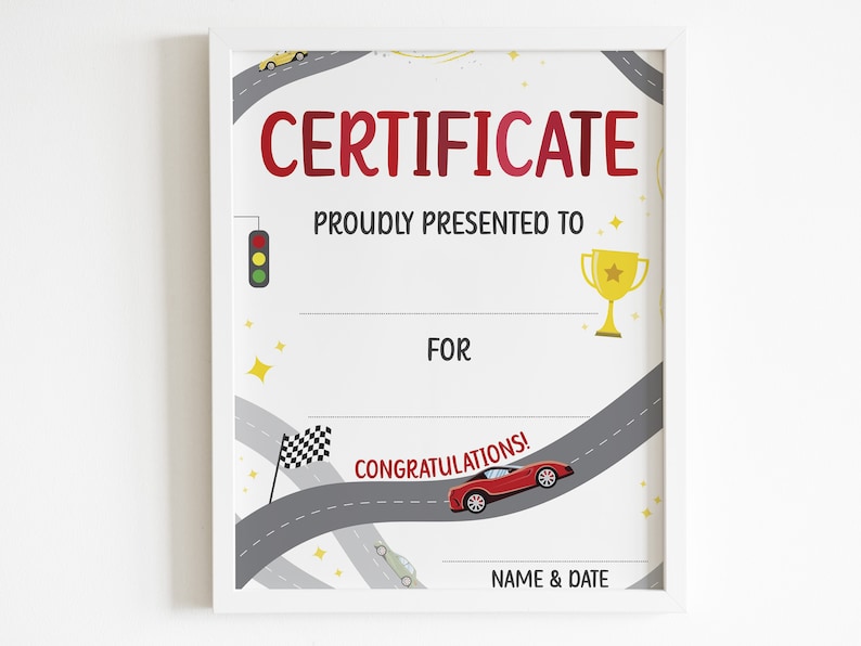 Certificate of Achievement Template, Printable Reward Diploma for Kids ...