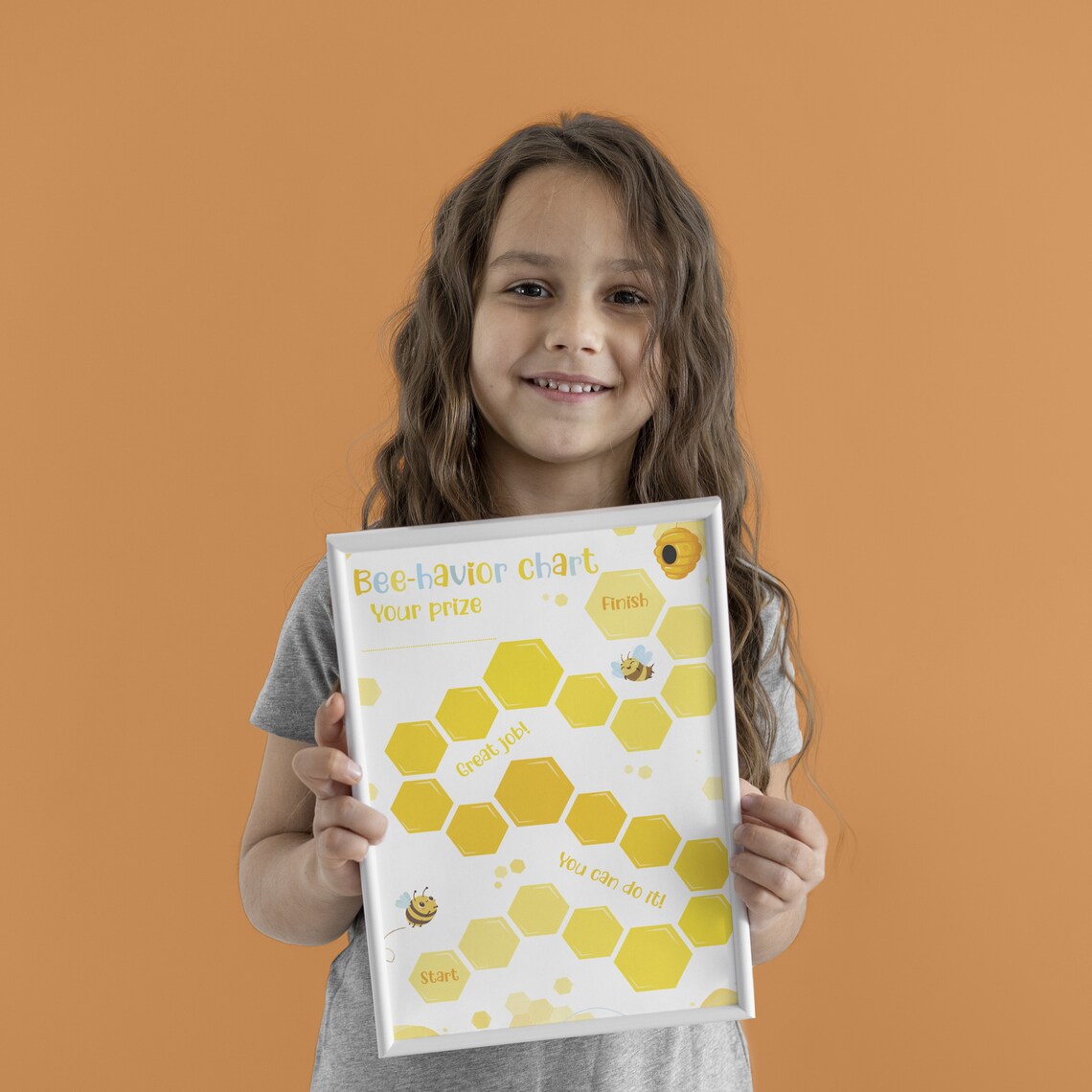 Good Behavior Chart Printable for Kids, Chore Chart, Bee-havior Chart ...