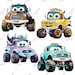 Monster Truck Clipart, Cute off Road Cars PNG, Cartoon Monster Cars for ...