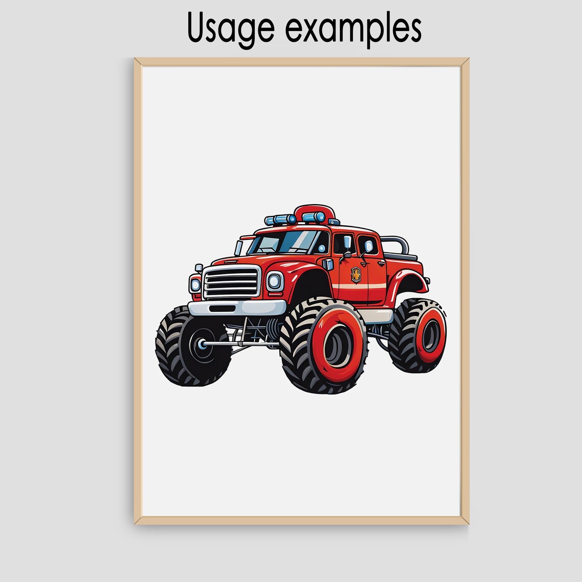 Monster Truck PNG, Cartoon Clipart, High Quality, Extreme Vehicle, Big ...