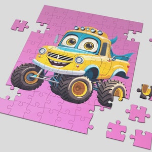 Monster Truck Clipart, Cute off Road Cars PNG, Cartoon Monster Cars for ...