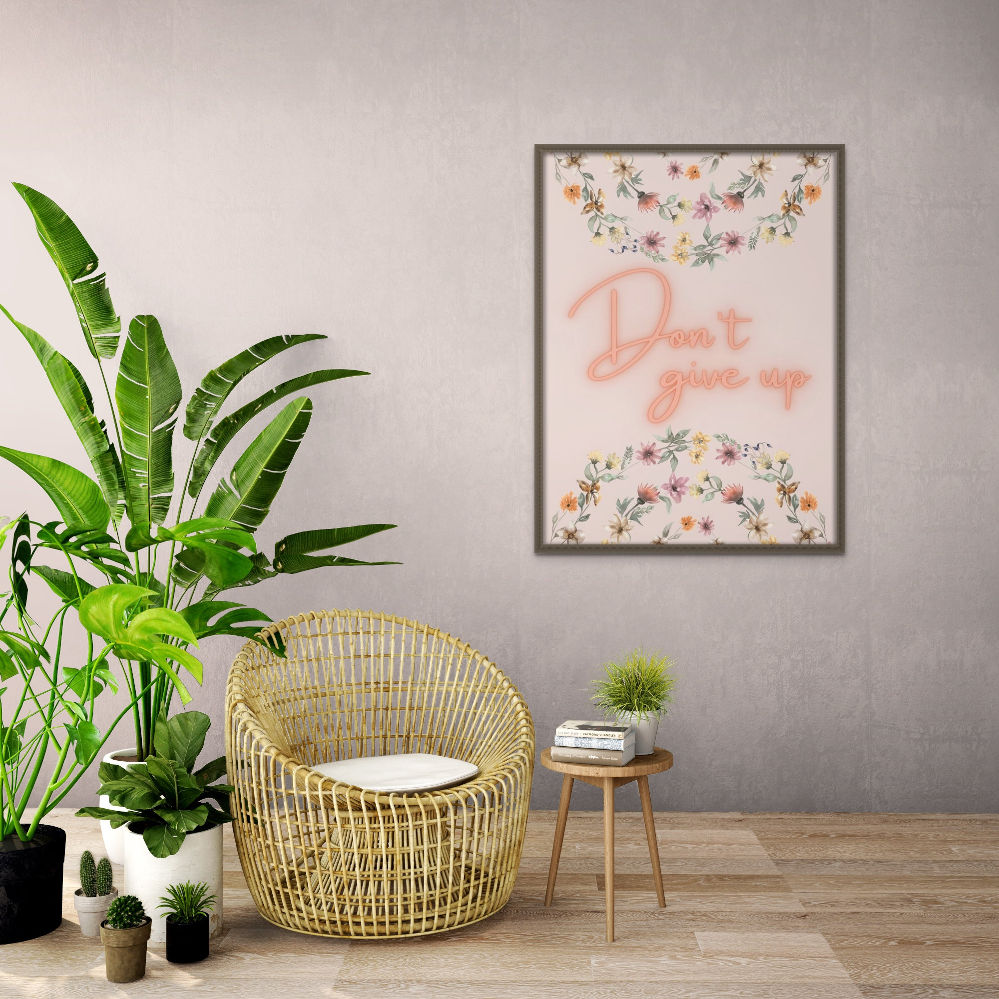 Self Care Affirmation, Mental Health Wall Art, Motivational Artwork ...