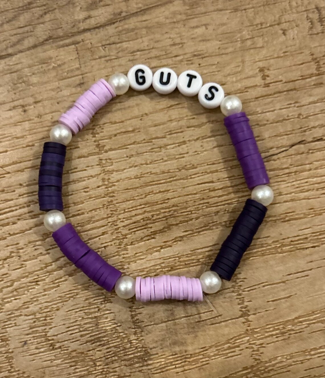 Olivia Rodrigo Guts Clay Bead Bracelet - Etsy