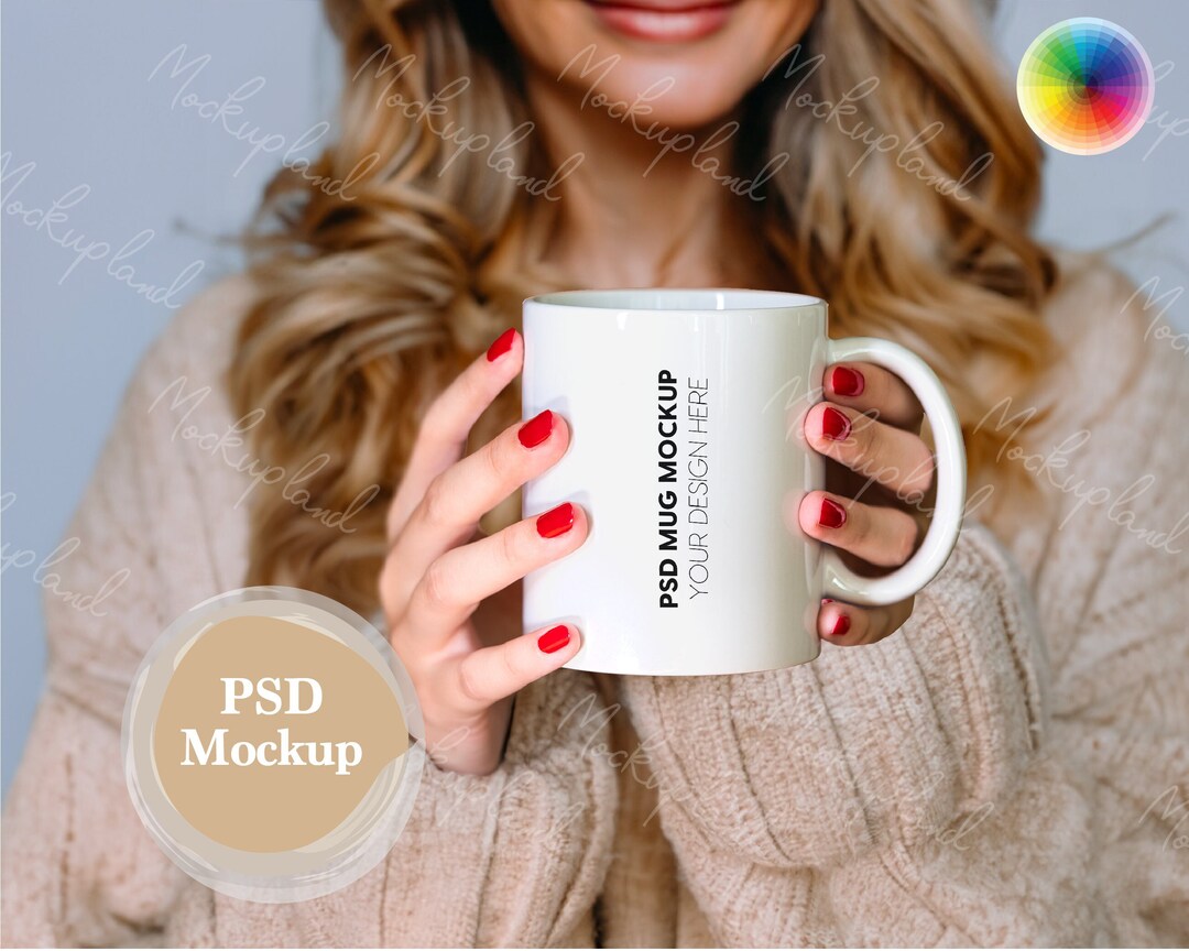 PSD Mug Mockup, Blank Mug, Mock Ups PSD, Coffee Mug Mock Up, Mug ...