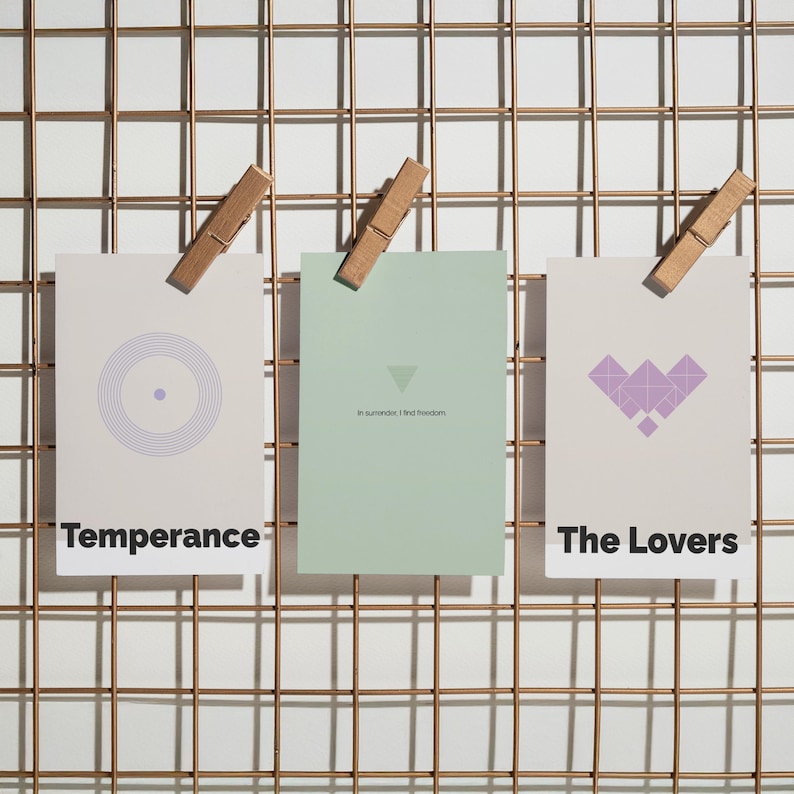 Self Love Affirmation Cards: Modern Tarot Card Set - Etsy