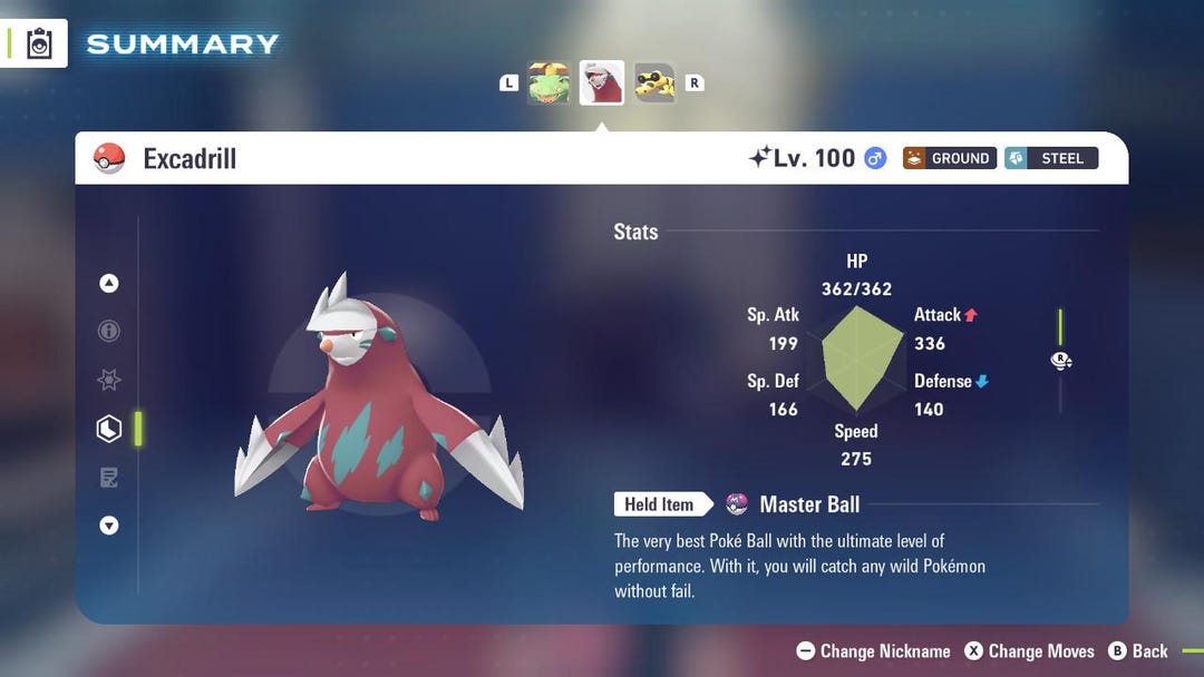 Pokemon Legends Z-A SHINY 6IV EXCADRILL / Competitive Set Battle Ready ...