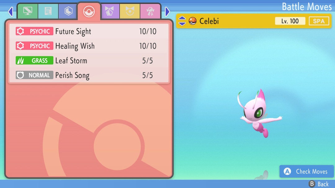 Shiny Celebi 6IV Switch 2 | BDSP Pokémon Brilliant Diamond Shining ...