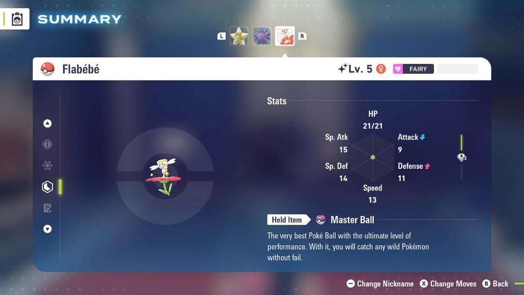 SHINY 6IV FLABEBE / Pokémon Legends ZA / 6IV Pokemon / Shiny Pokemon ...