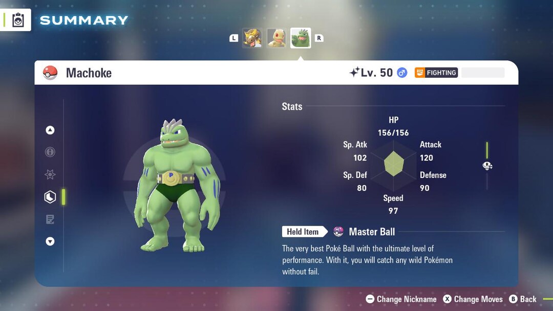 Pokemon Za SHINY 6IV MACHOKE Competitive Set Battle Ready Switch 2 ...