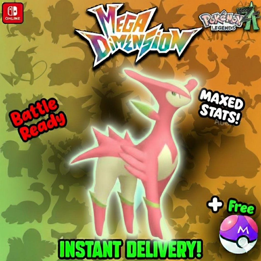 Pokemon Za Mega Dimension DLC SHINY 6IV Virizion Competitive Set Battle ...