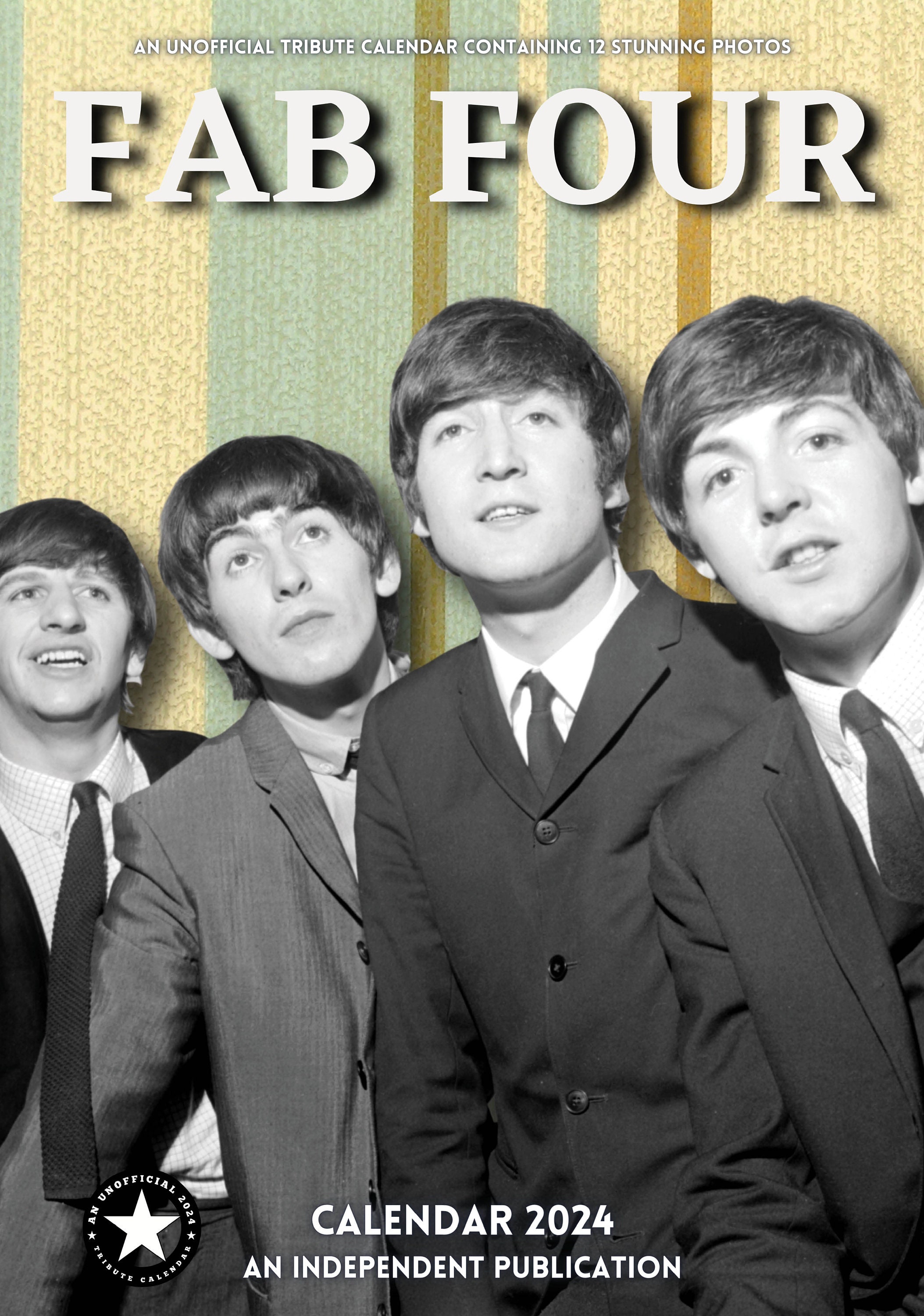 The Fab Four Calendar 2024 Beatlemania - Etsy