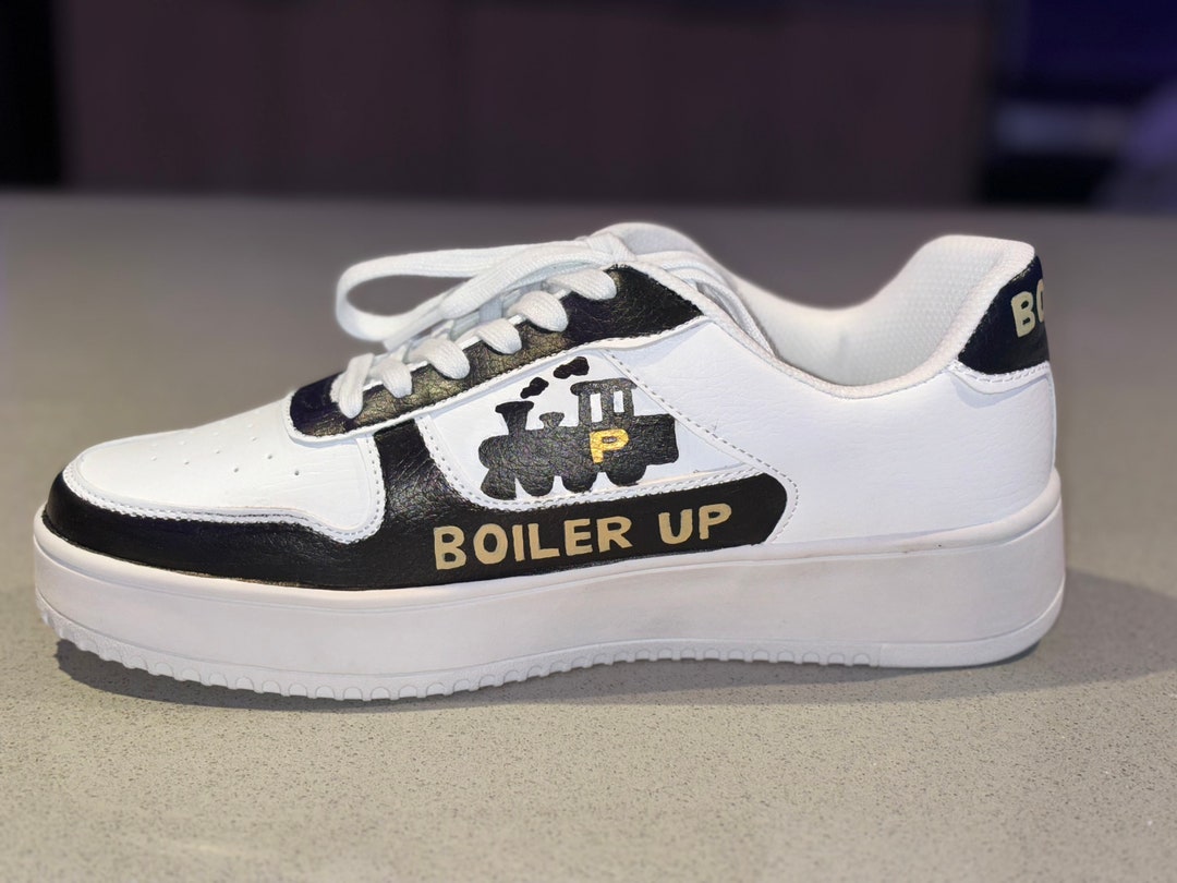 Custom Hand Painted College Shoes - Etsy