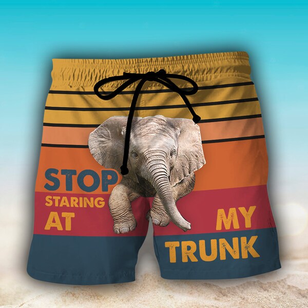 Elephant Shorts - Etsy