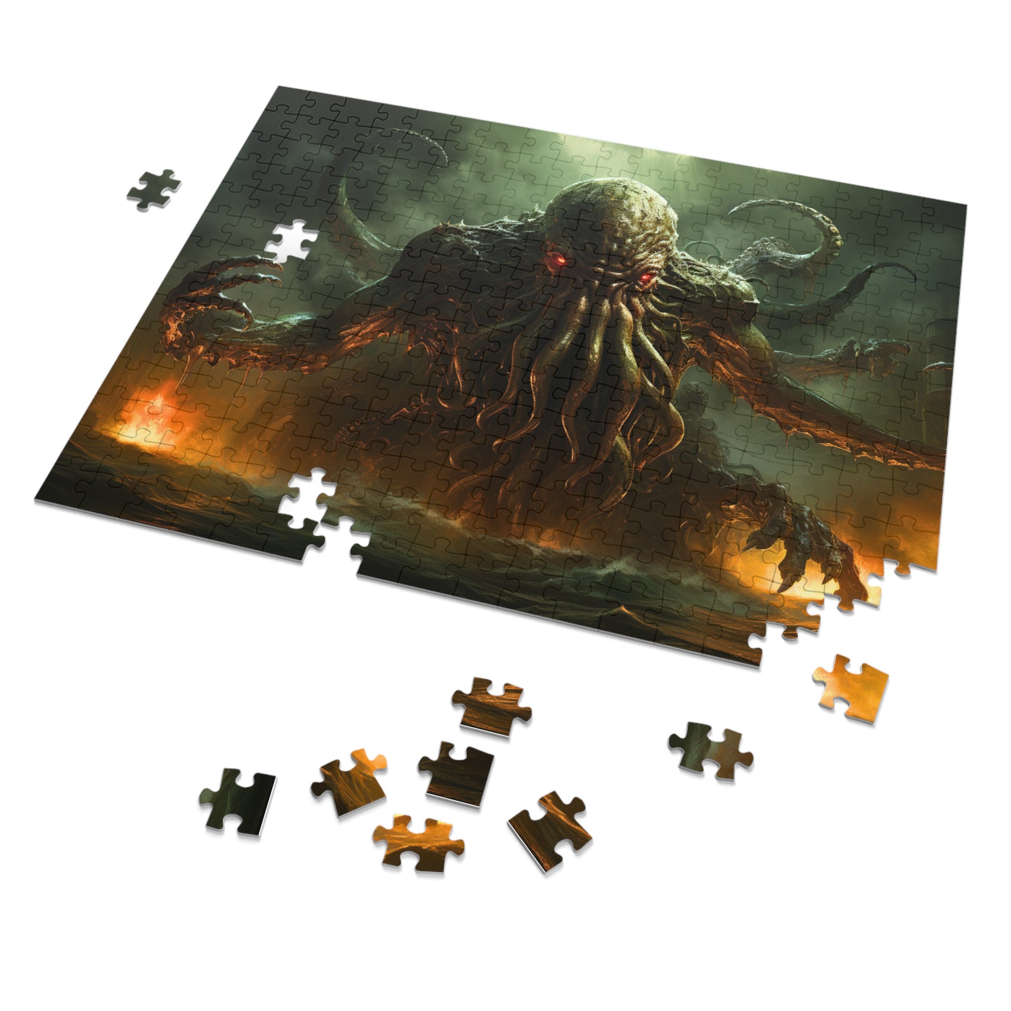 Cthulhu's Awakening Jigsaw Puzzle 252-piece - Etsy