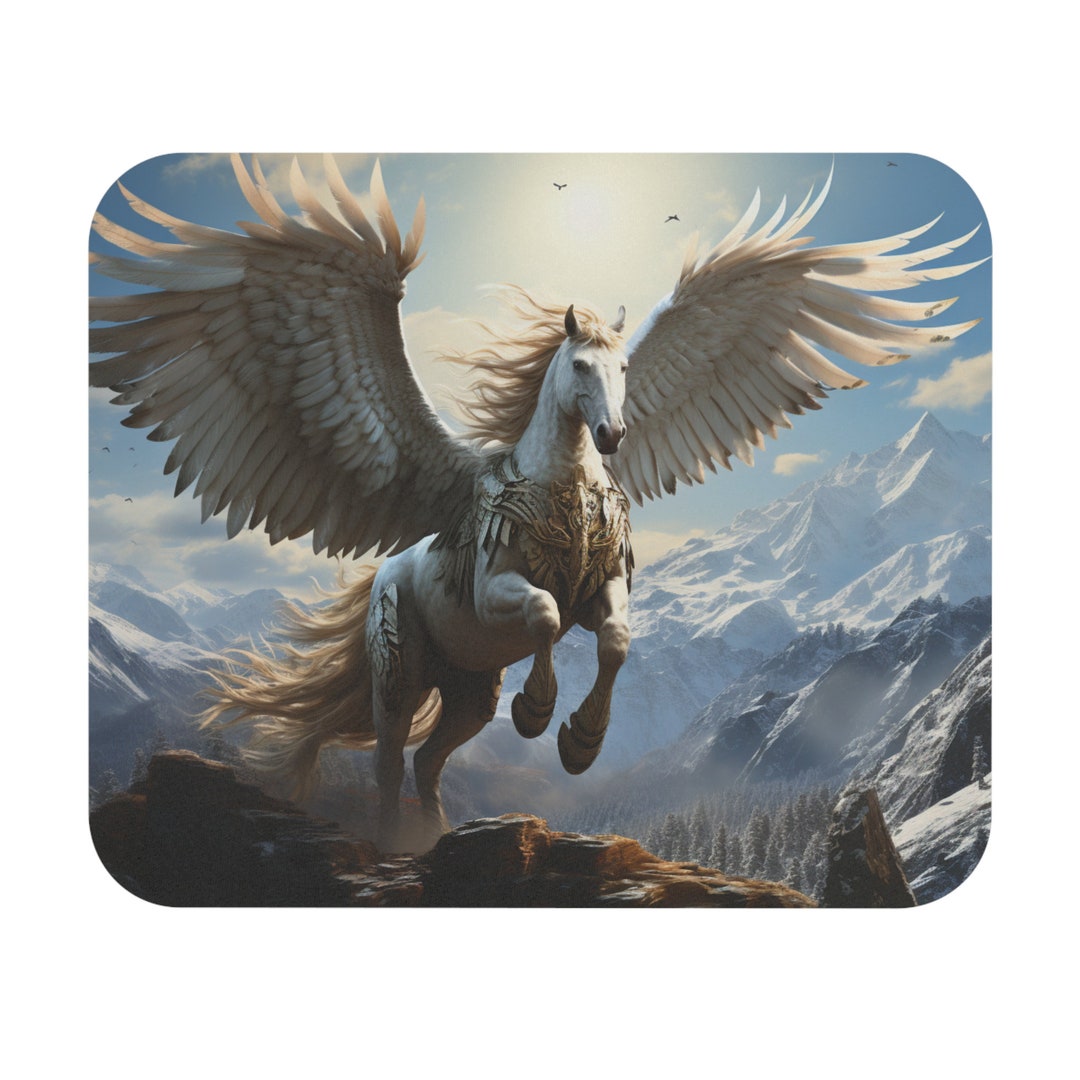 Pegasus Mouse Pad (rectangle) - Etsy