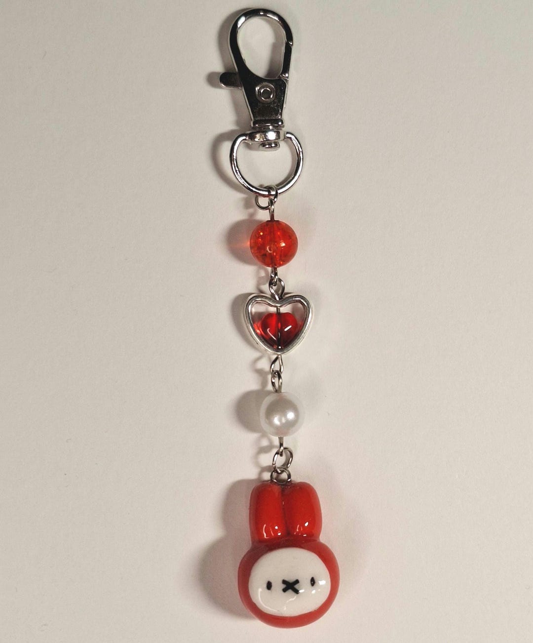 Red Miffy Keychain - Etsy