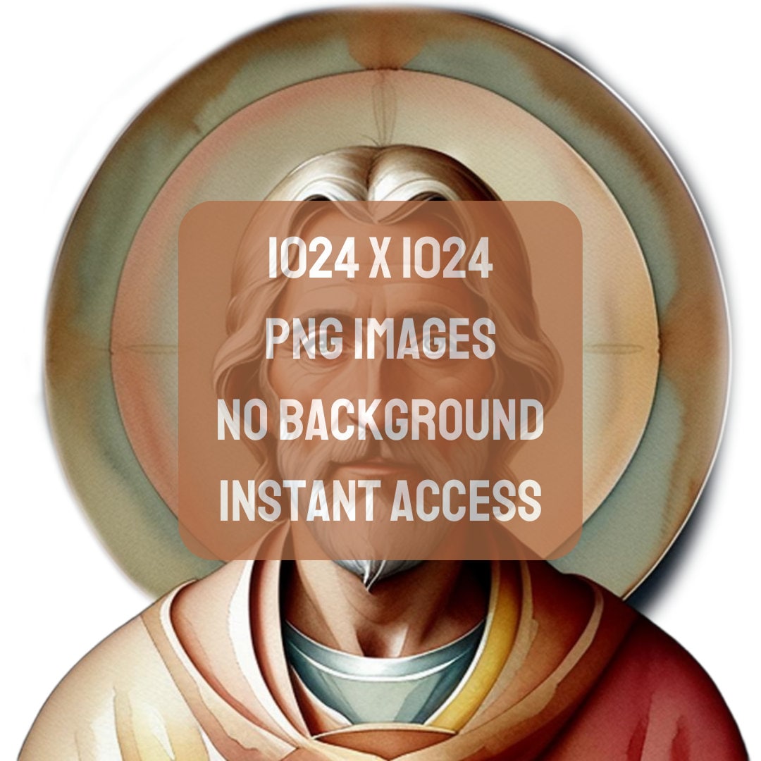 Saint Joseph PNG Clip Art - 10 Pack - Transparent Background - Tumbler ...