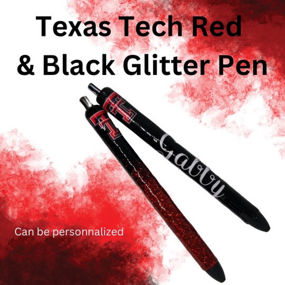 Texas Tech Raiders | Resin Epoxy Pen | College | Graduation Gift ...
