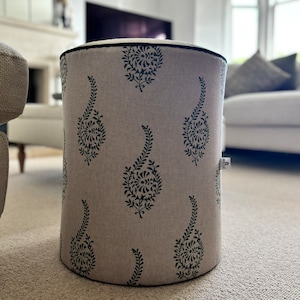 Susie Watson Style Round Footstool Dressing Table Stool Handmade - Etsy