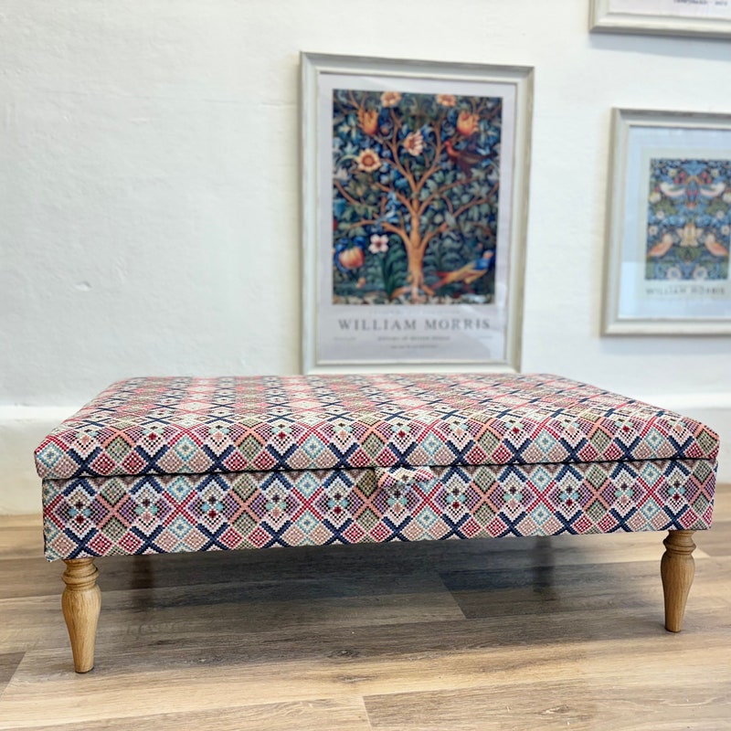 Footstool Table - Etsy UK