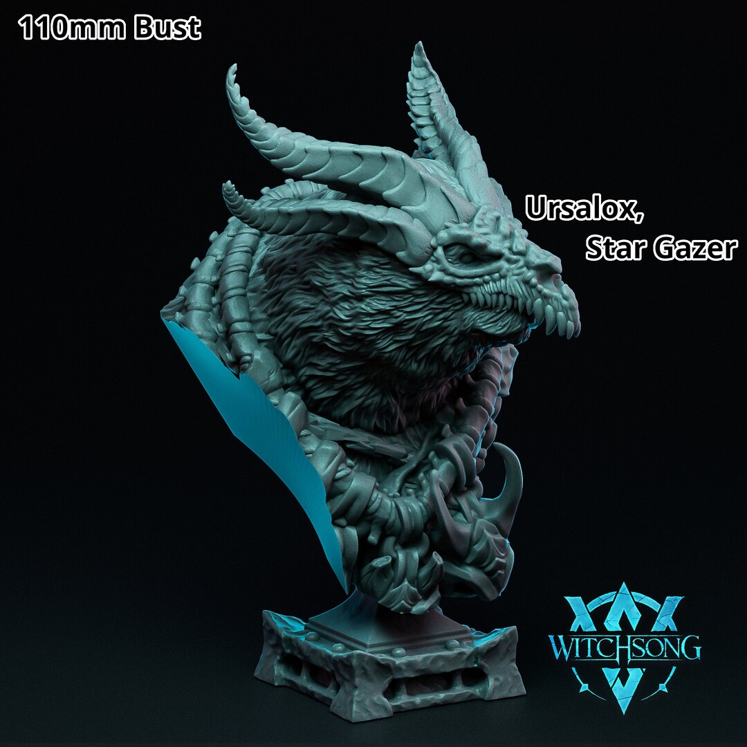 Ursalox, Star Gazer Witchsong Miniatures 5e Stat Sheet Printed W/ High ...