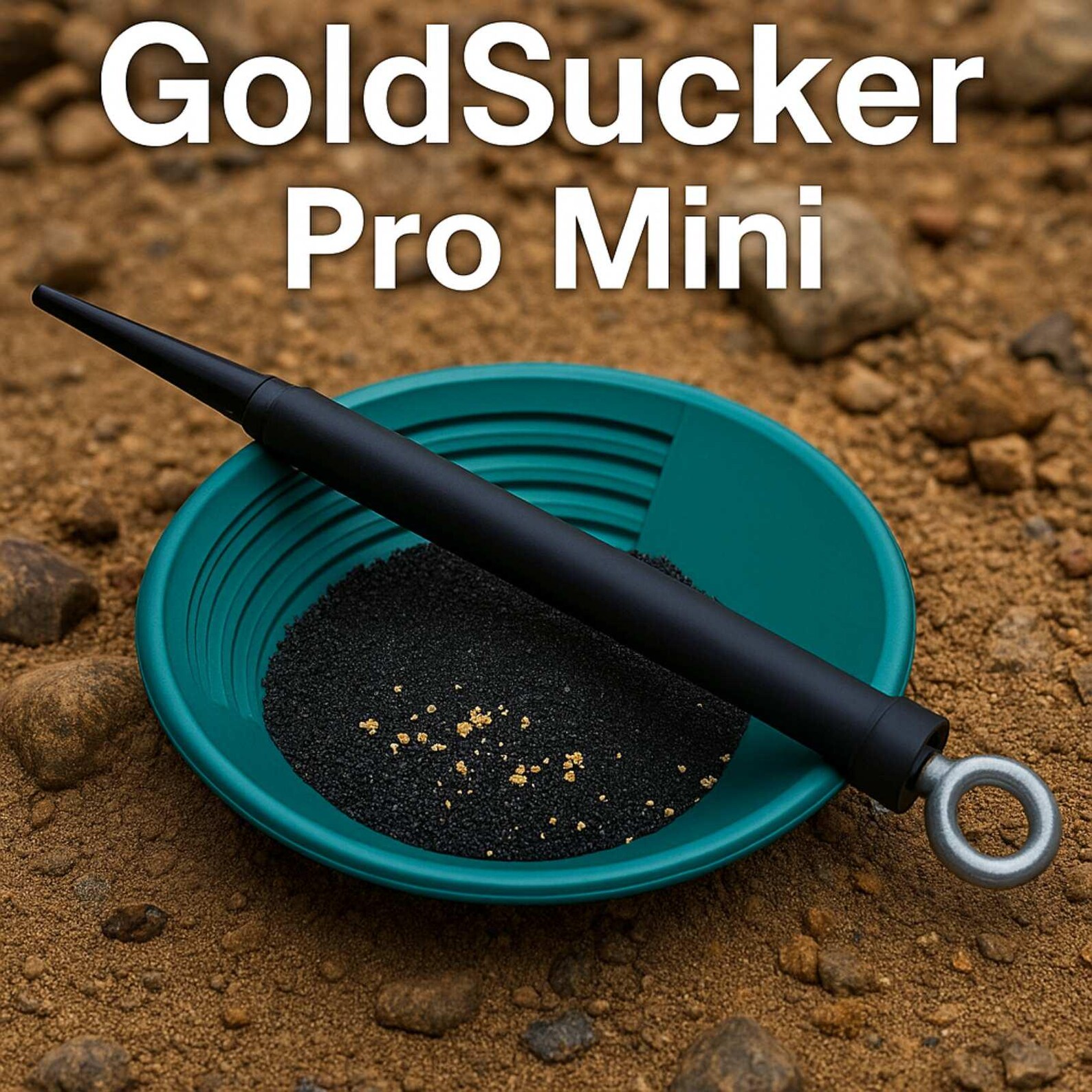 Goldsucker Pro Mini – Manual Suction Hand Pump for Gold Prospecting ...
