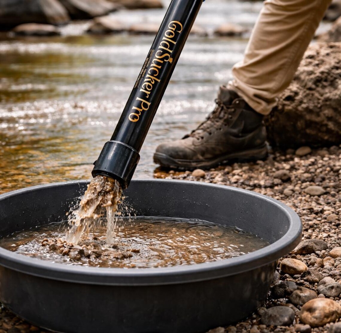 Goldsucker Pro – Manual Suction Hand Pump for Gold Prospecting ...