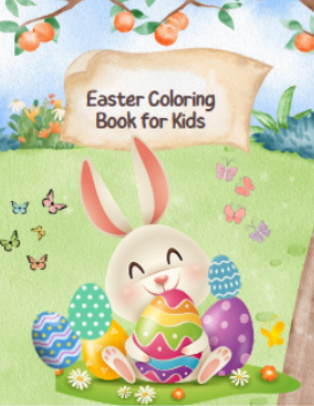 Easter Coloring Book for Kids, Holiday Activity Book, Easter Gift for ...