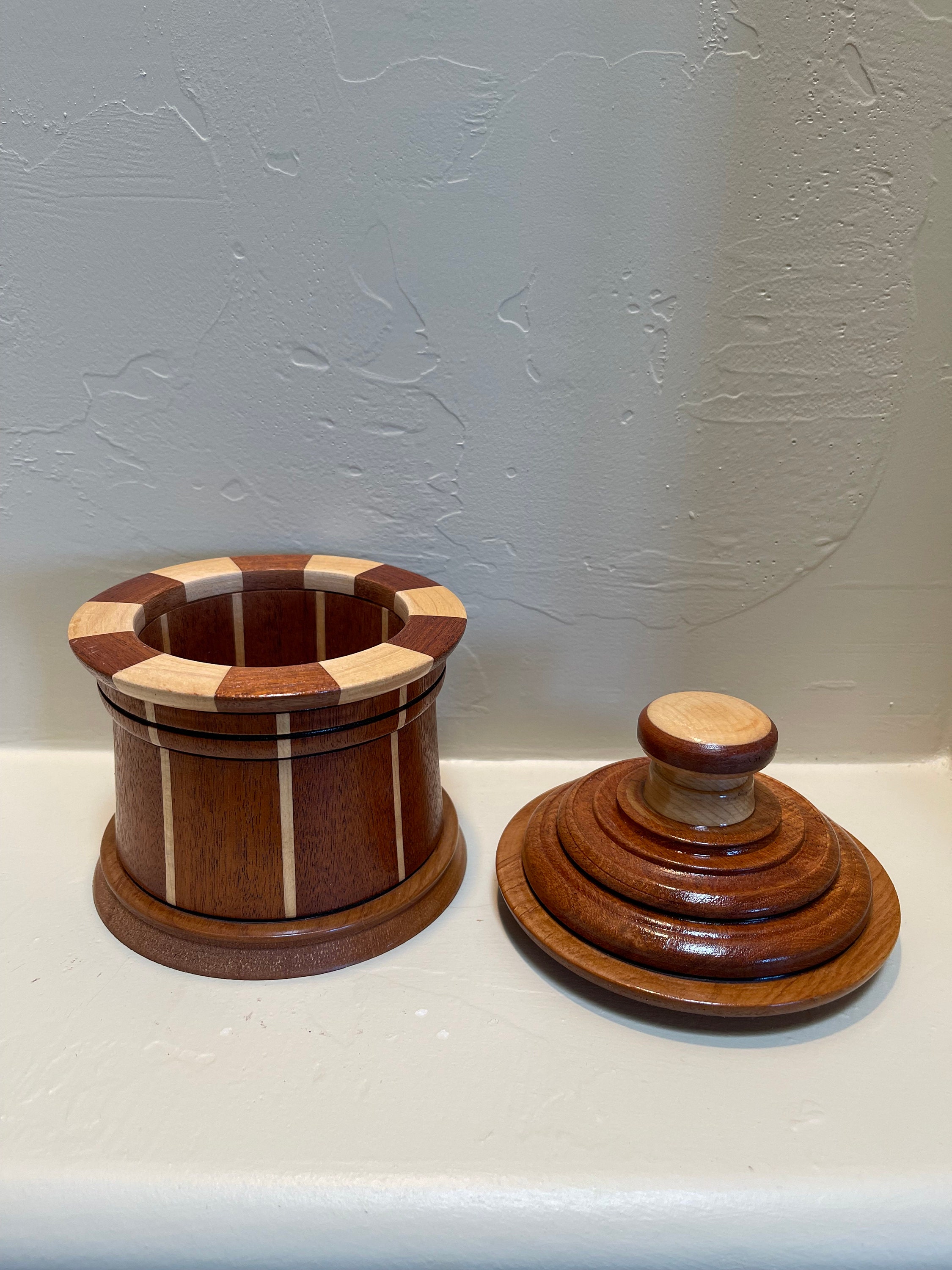 Lidded Wooden Turned Box - Etsy