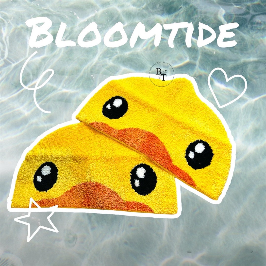 Cute Duck Bathroom Rug Mat, 17.7x28.3, Extra Soft Absorbent, Non-slip ...